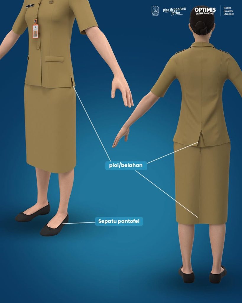 Mengenal Seragam Keki ASN, Makna dan Ketentuan Penggunaannya