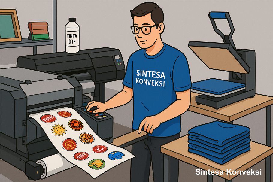 Sablon DTF: Kelebihan & Kekurangannya untuk Bisnis Apparel