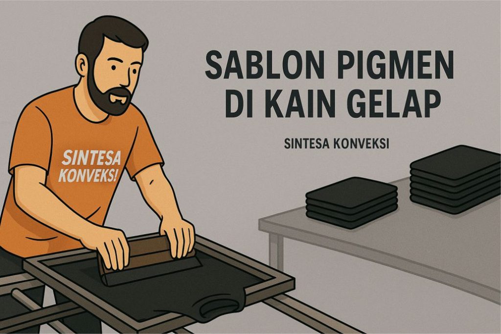 Apakah Sablon Pigmen Bisa untuk Kain Gelap? Ini Penjelasannya!