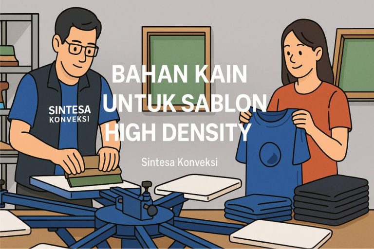 Kain Terbaik untuk Sablon High Density (HD): Biar Sablon Nempel dan ...