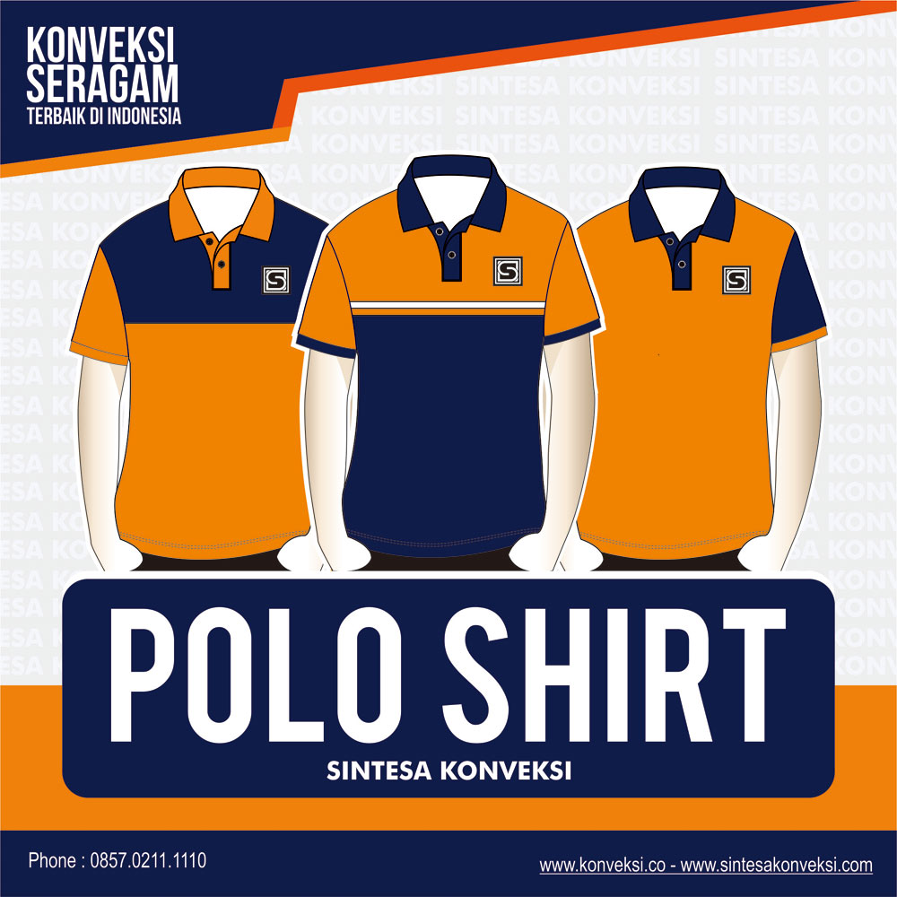 10 Desain Polo Shirt Keren Dengan Aneka Kombinasi