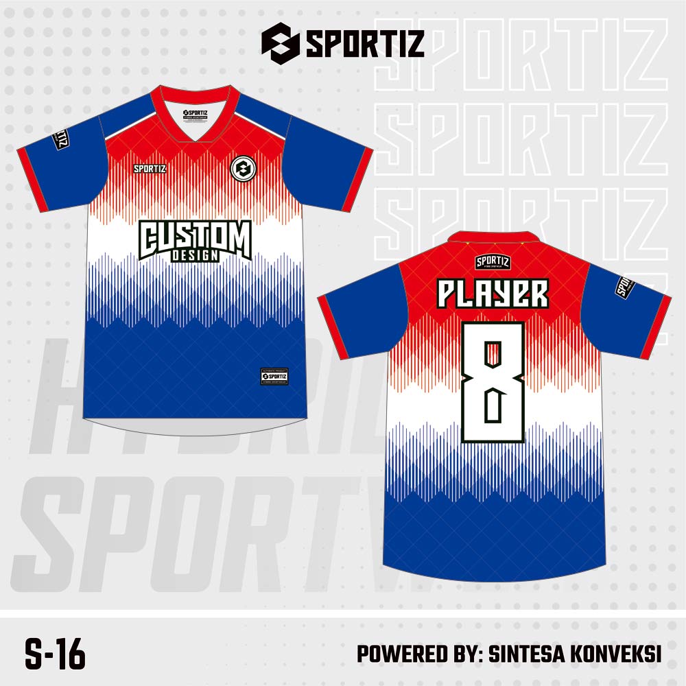 Jersey Futsal Motif Hexagon Bata Oranye Marun Klasik, Tegas, dan Tahan ...